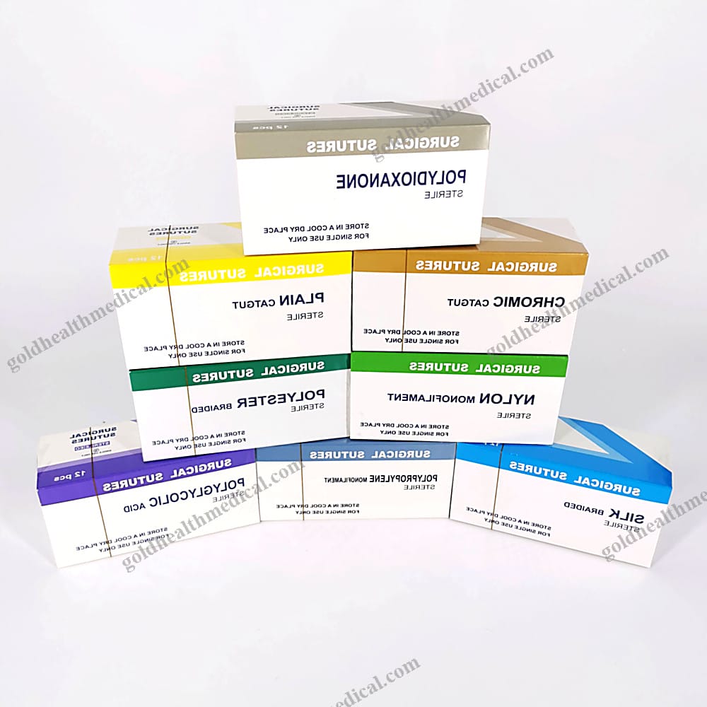 Durable Advanced Absorbable Surgical Sutures PGA PDO CatGut Polyglact ...