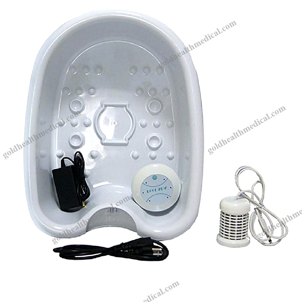 Ion Cleanse Detox Foot Spa Pro with White Basin - GoldHealth Medical ...