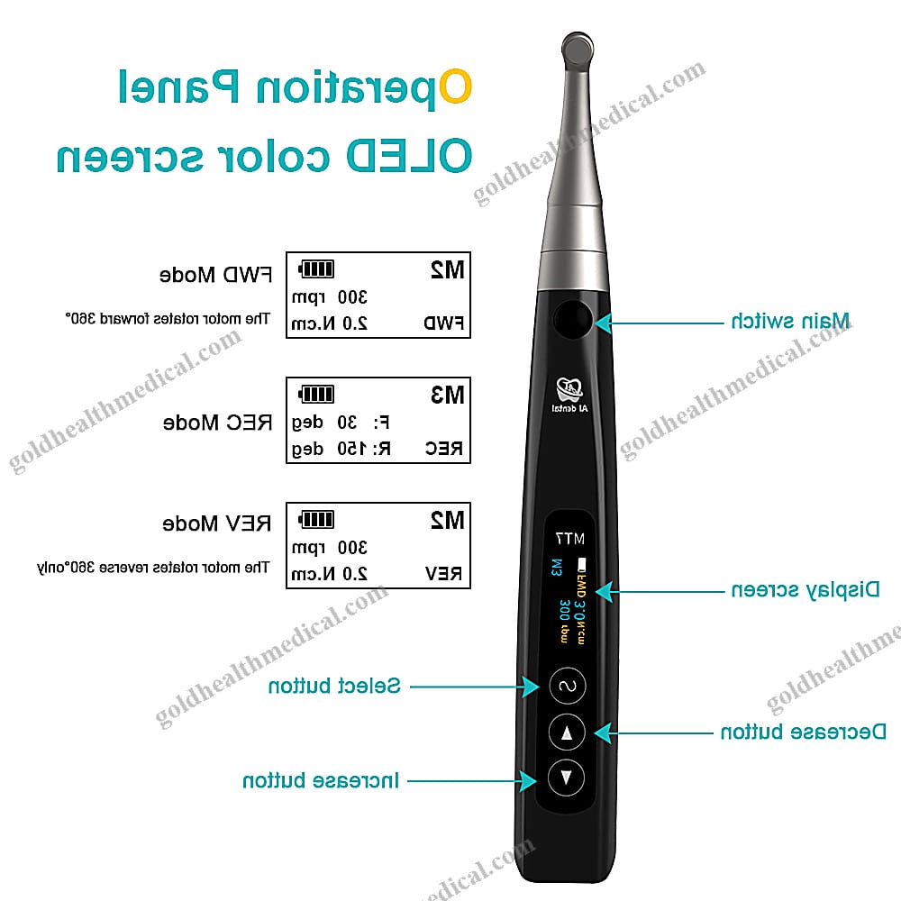Durable EndoMT7 Endodontic Motor Handpiece Sale or Rent Near Me – Gold Health Medical