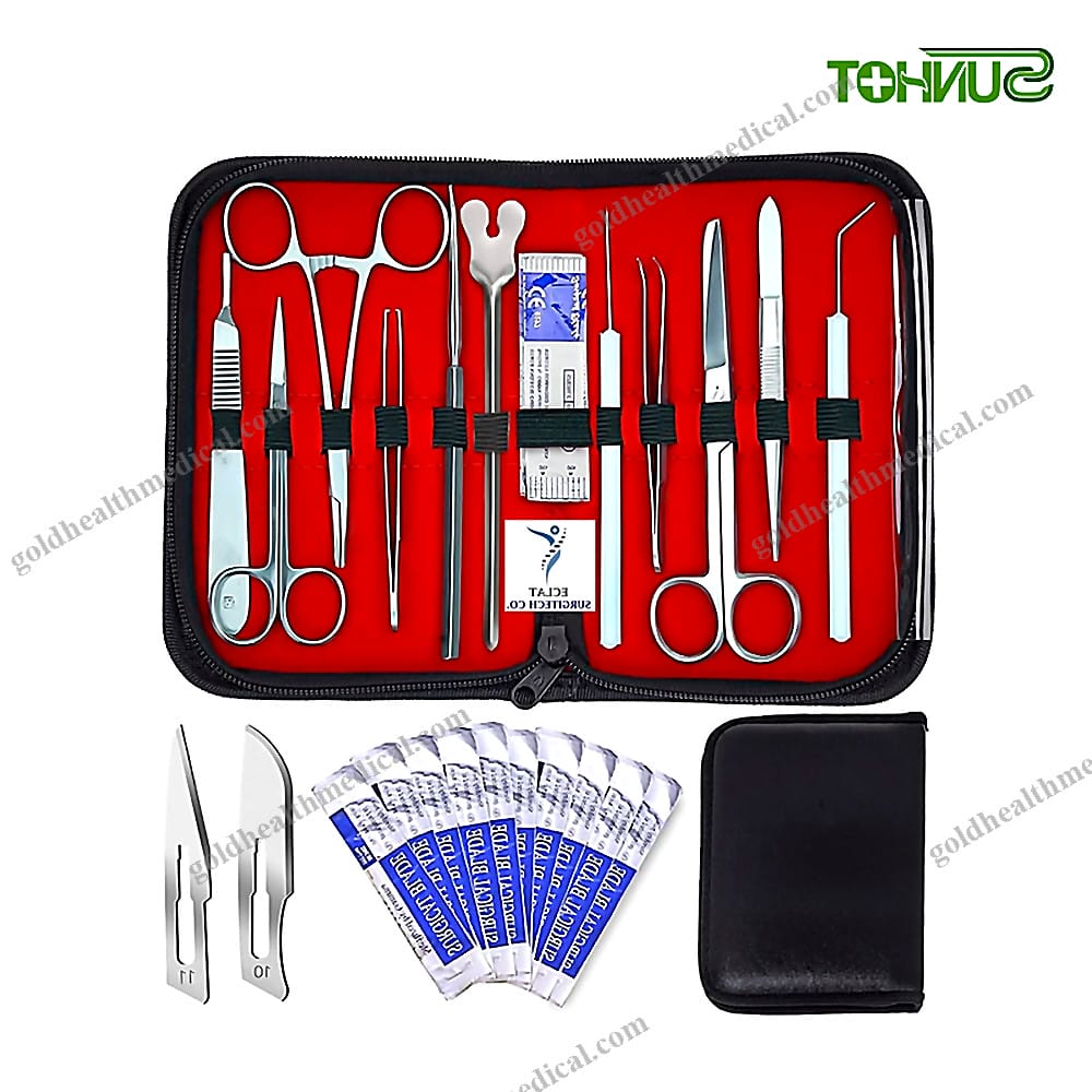 Premium Stainless Steel Surgical Kit for Medical Biology Veterinary ...