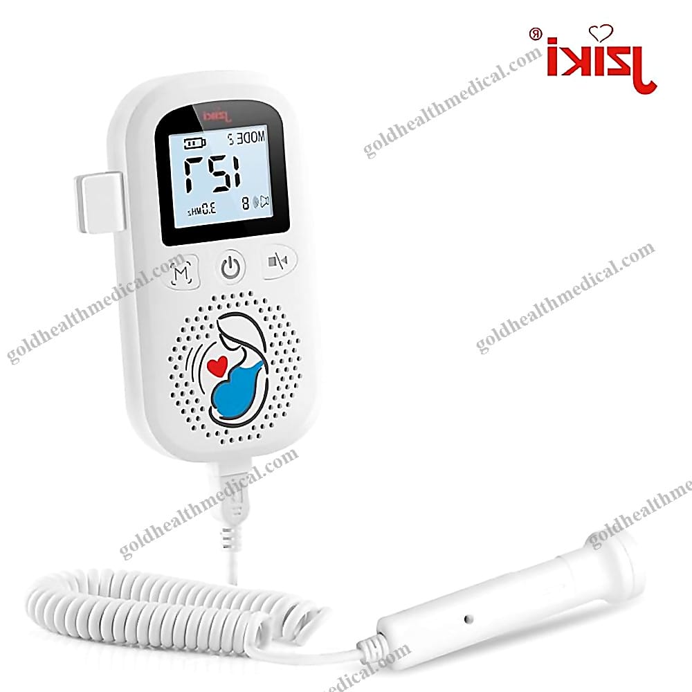 Fetal Heartbeat Doppler Monitor Pro - GoldHealth Medical Devices