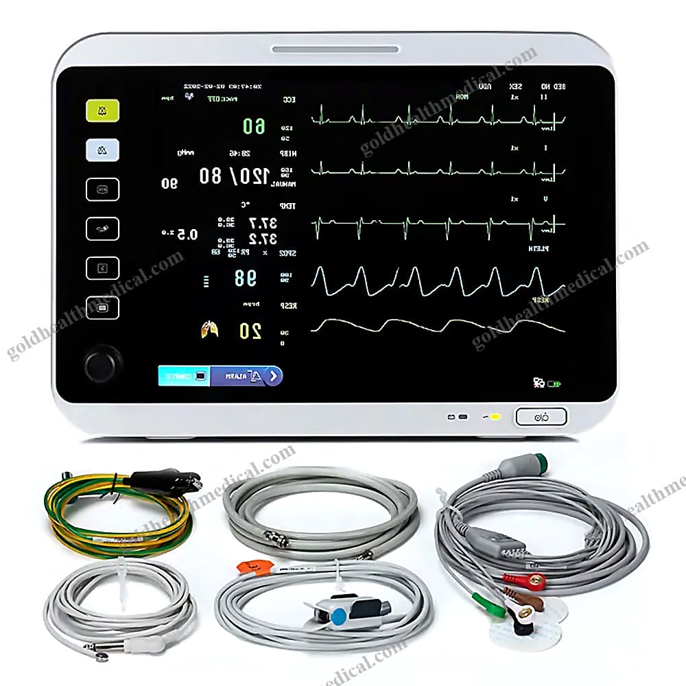 Durable Multiparameter Vital Signs Monitor 12 6Param Emergency Sale or ...