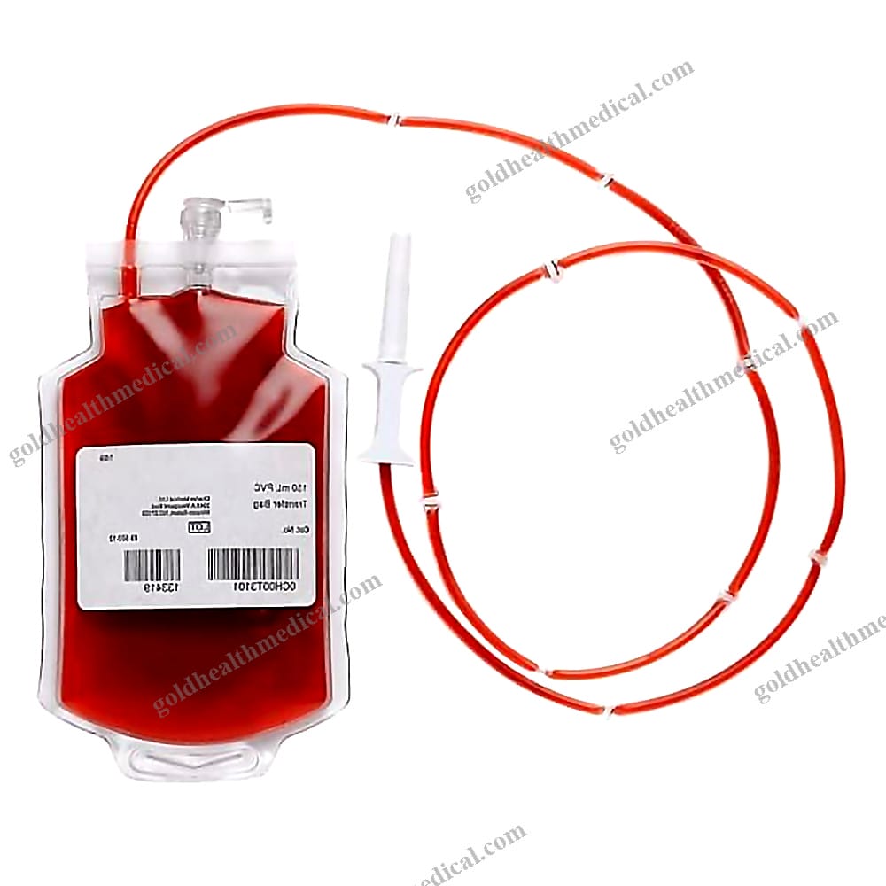 Durable Sterile PVC Blood Collection Transfusion Bag Sale or Rent Near ...