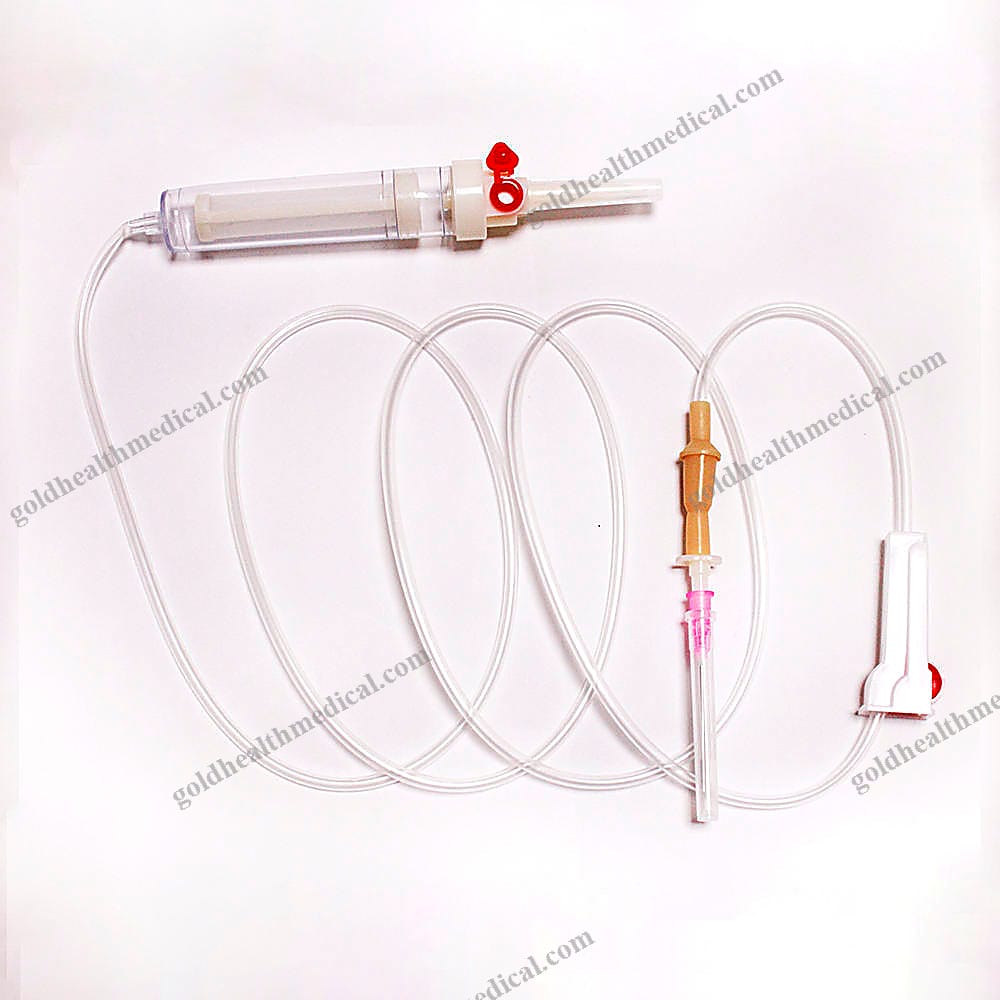 Durable ISO CE Certified Disposable Blood Transfusion IV Set with ...