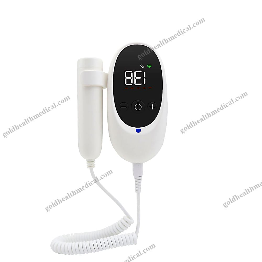 Rechargeable Fetal Doppler Monitor Pro - GoldHealth Medical Devices