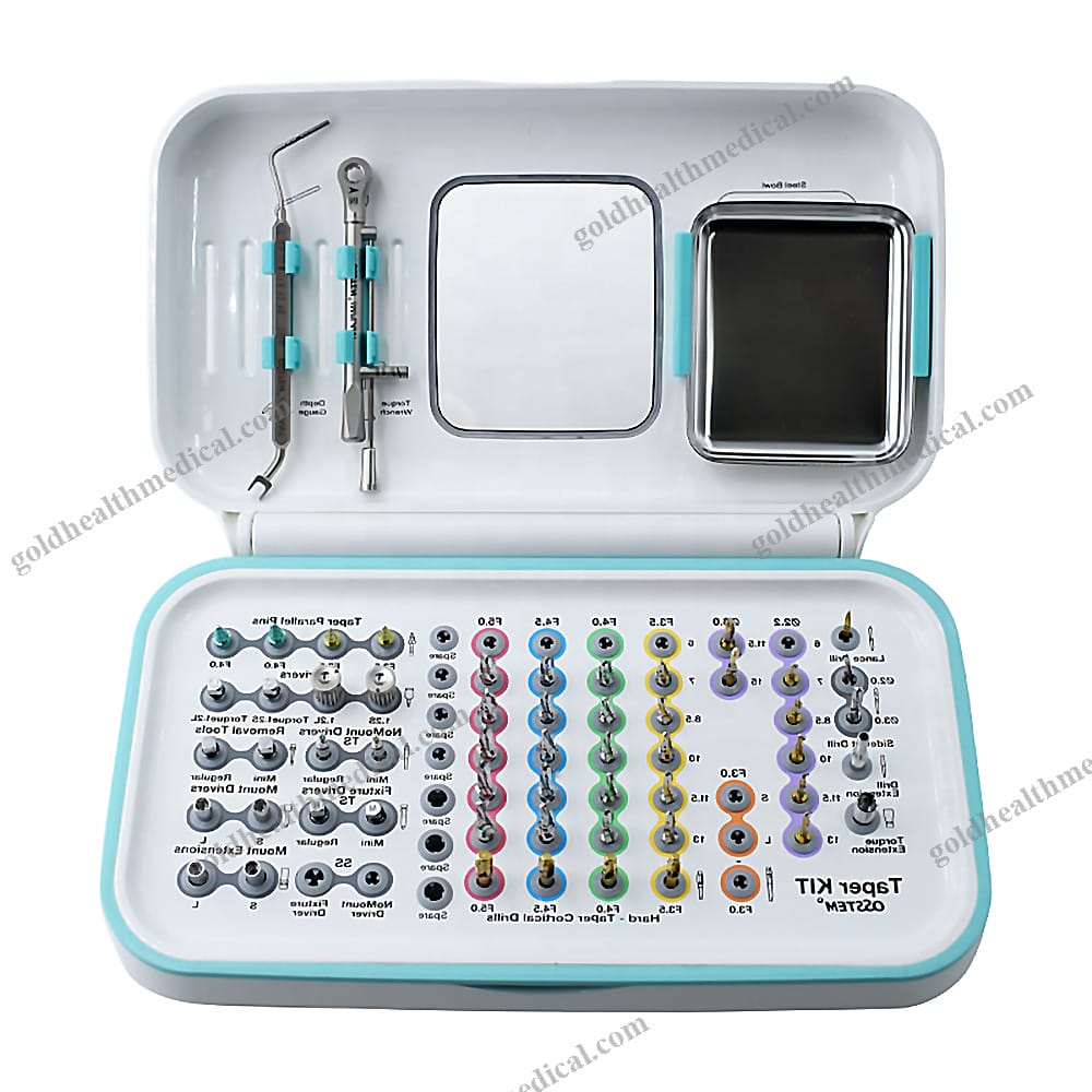 Durable Osstem Surgical Kit Stainless Steel Handpiece Tool Box Sale or ...