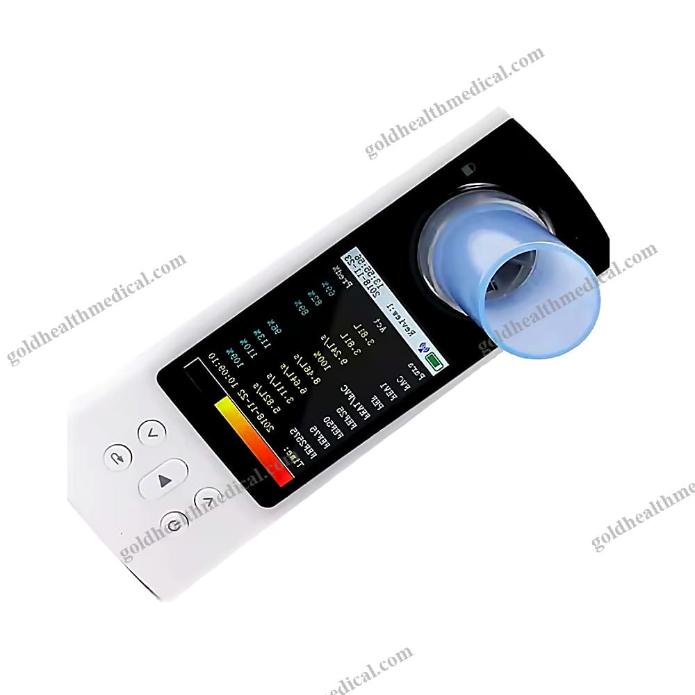 Durable Portable Spirometer with Color Display USB Digital Lung ...