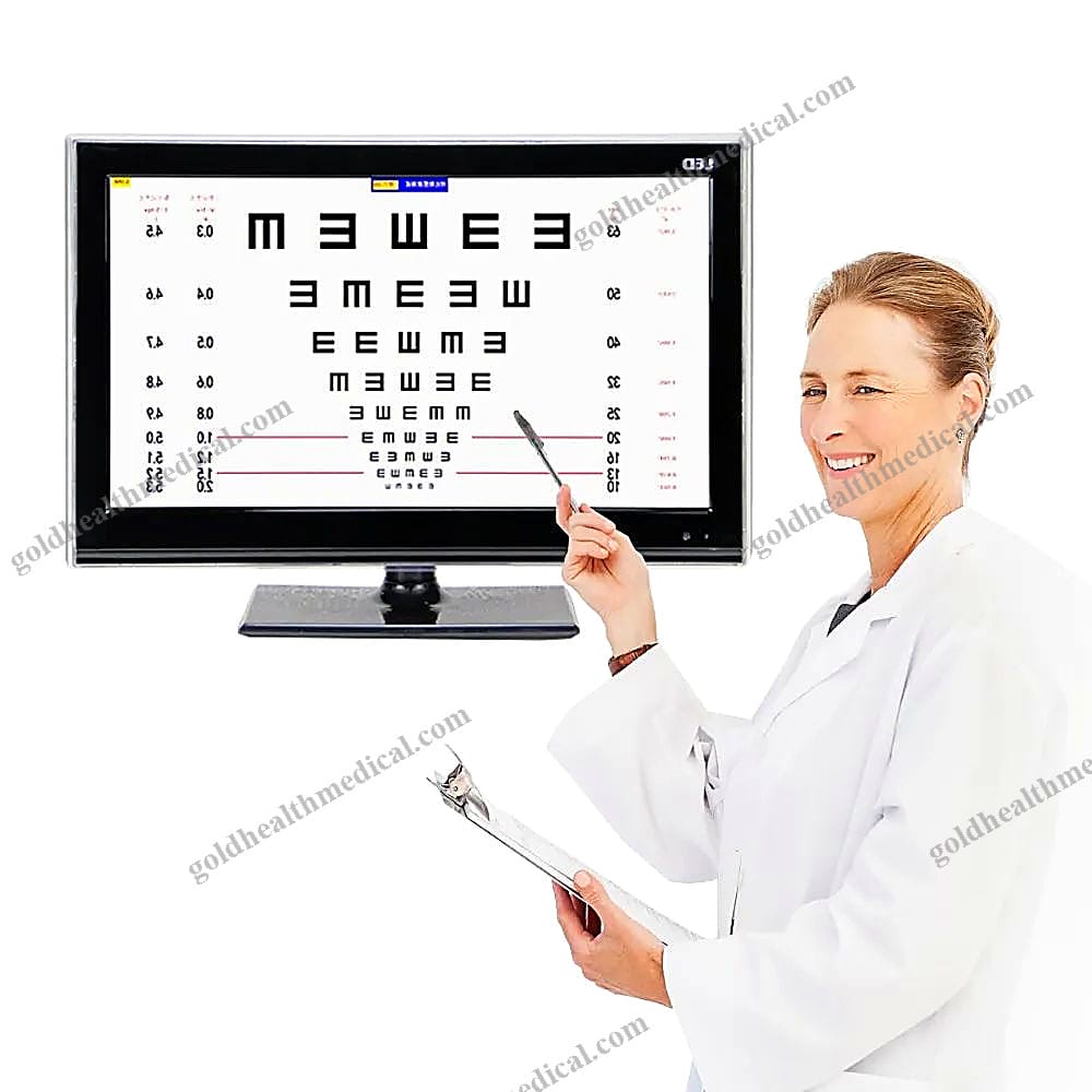 Durable Digital Acuity LED Eye Chart Ophthalmic Diagnostic Test Sale or ...