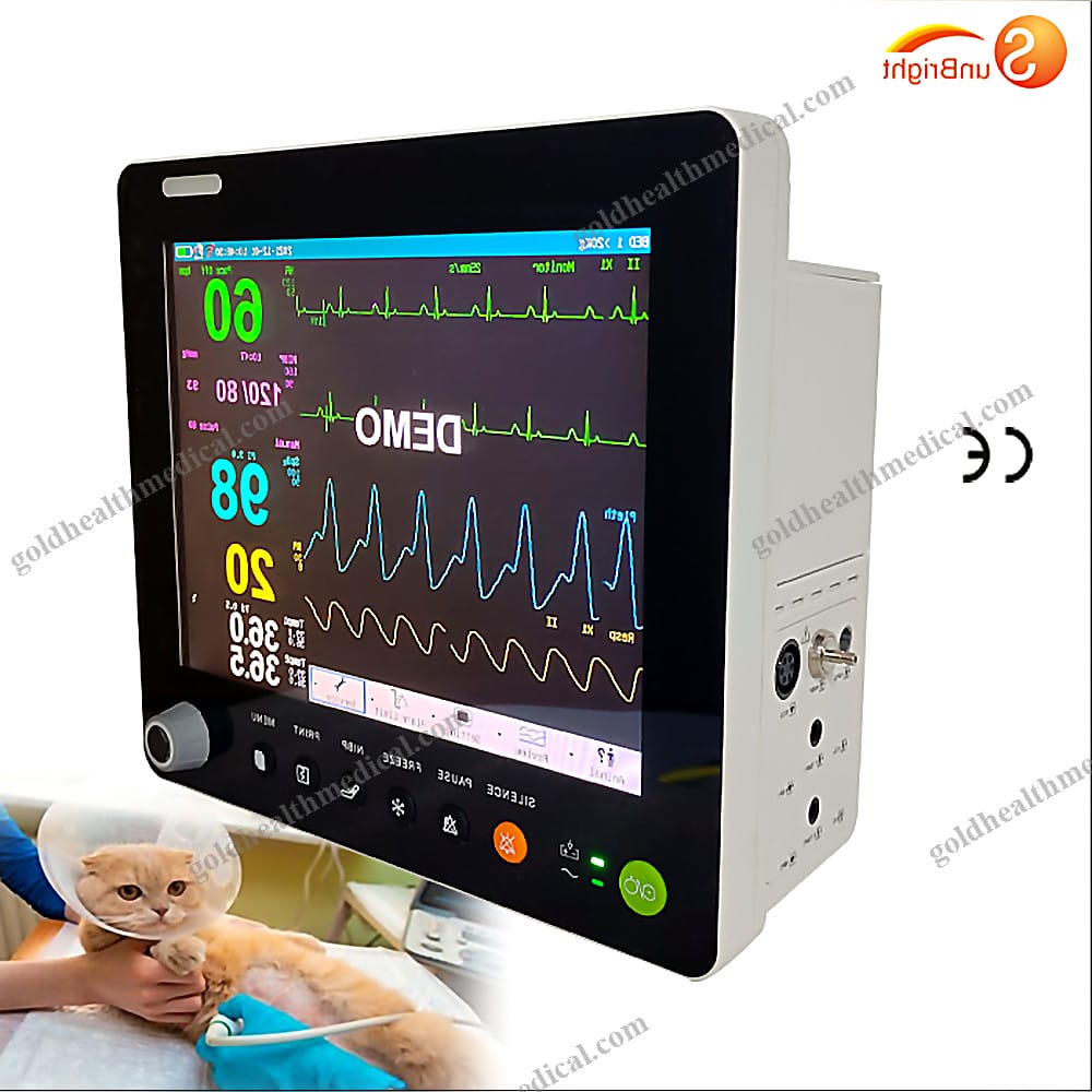 Multiparameter Portable Vet Monitor for Critical Care - GoldHealth ...