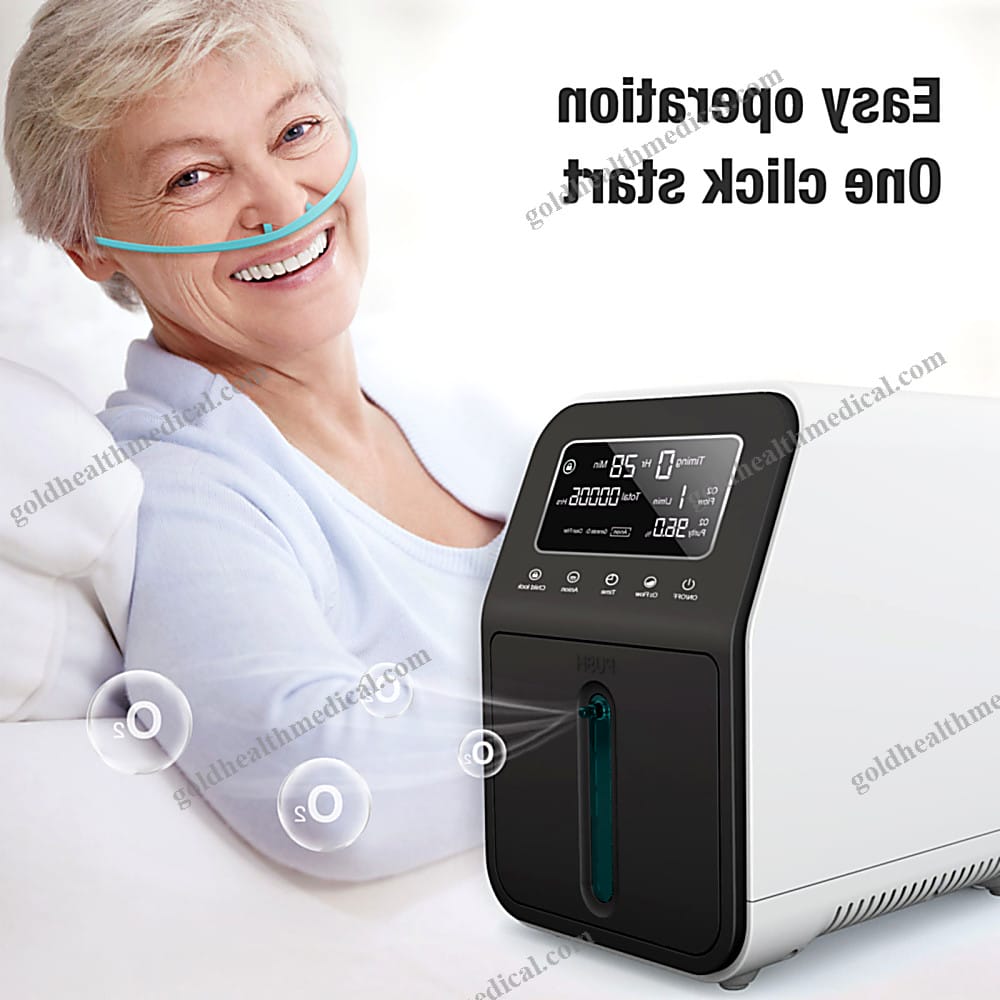 Portable Medical Oxygen Concentrator for Home Use - GoldHealth Medical ...
