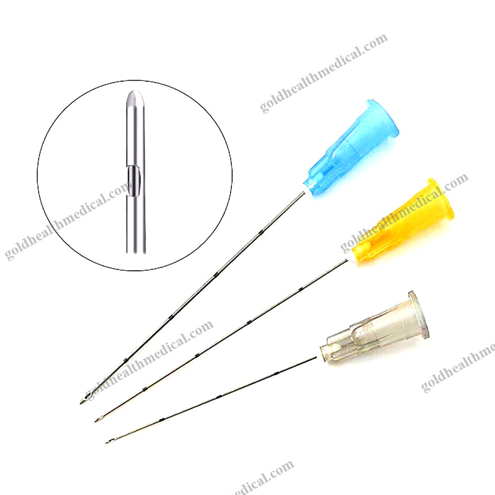 Durable Aesthetic Filler Cannula 22G25G Bl Sale or Rent Near Me – Gold ...