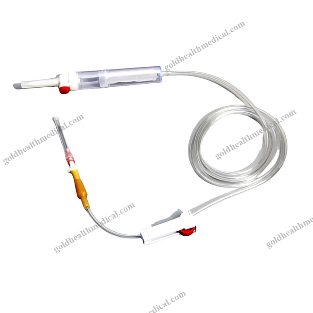 Durable Advanced Flow Regulator Blood Transfusion IV Infusion Set with ...