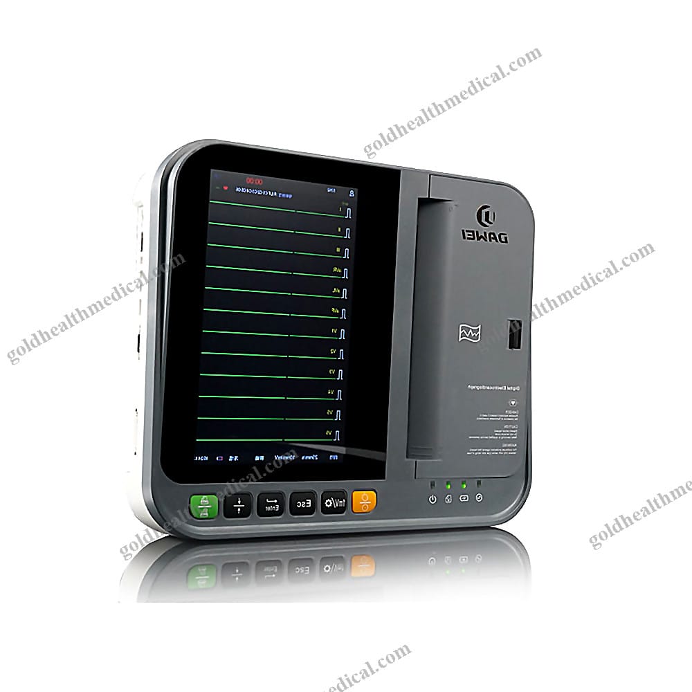 Durable DAWEI Portable 12Lead ECG Analyzer Sale or Rent Near Me – Gold ...
