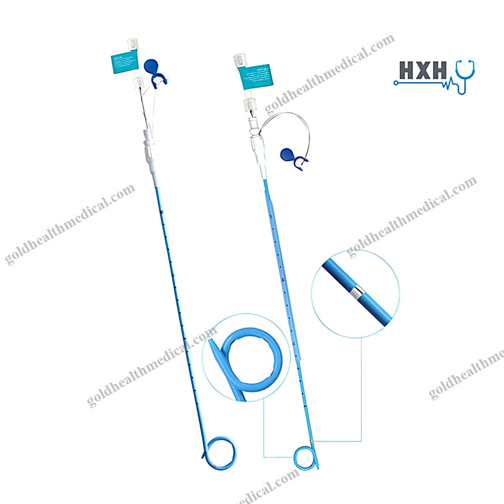 HXH Polyurethane TPU 30cm Surgical Pigtail - GoldHealth Medical Devices