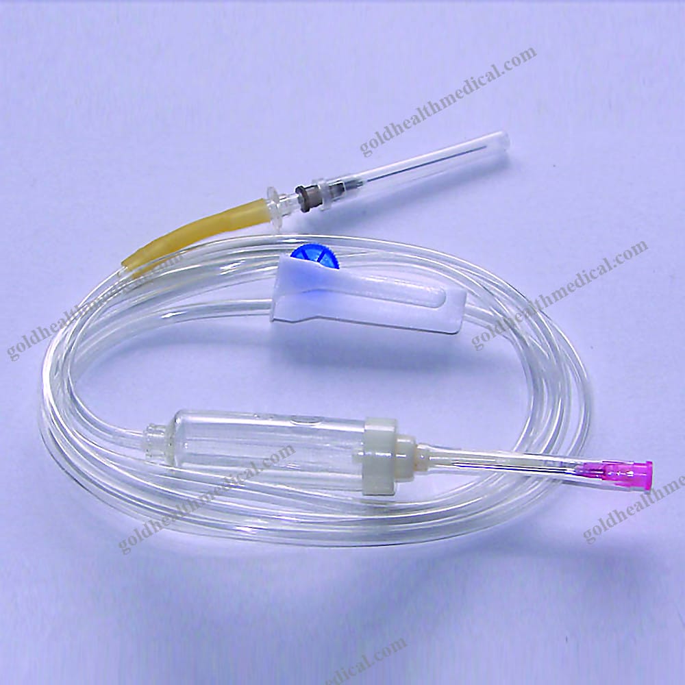 Durable Transparent Tube Blood Transfusion Set with No Bubbles ...